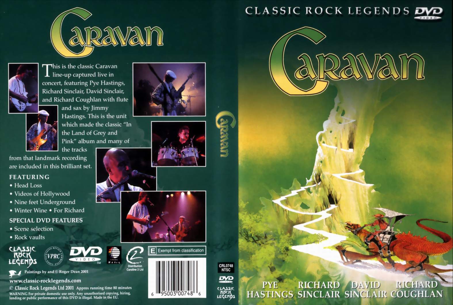 Caravan Classic Rock Legends : Front | DVD Covers | Cover Century ...